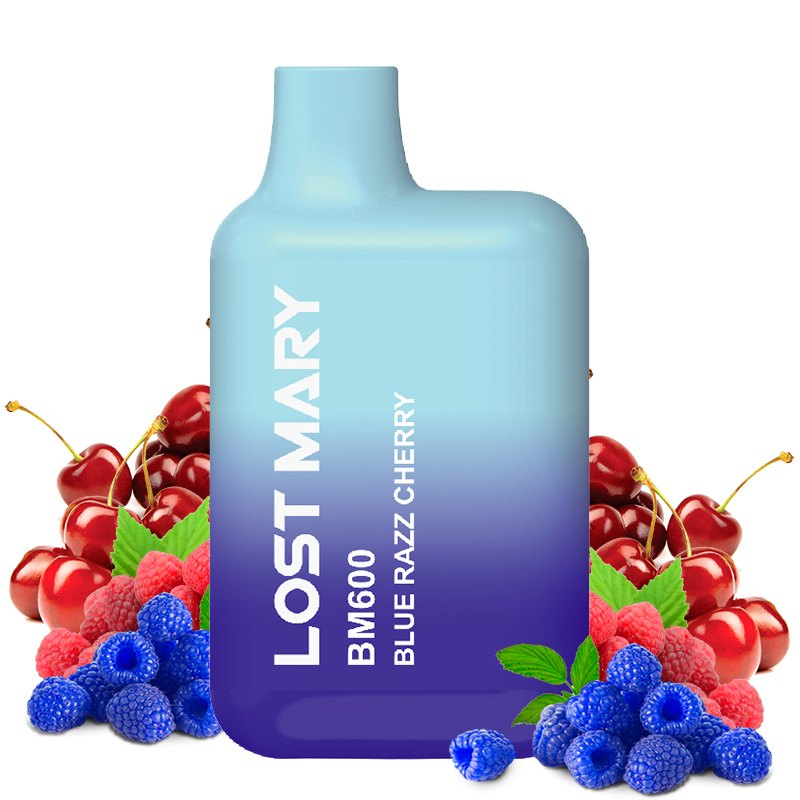 Pod desechable Lost Mary BM600 Blue Razz Cherry 600puffs - Jaque Vape 】